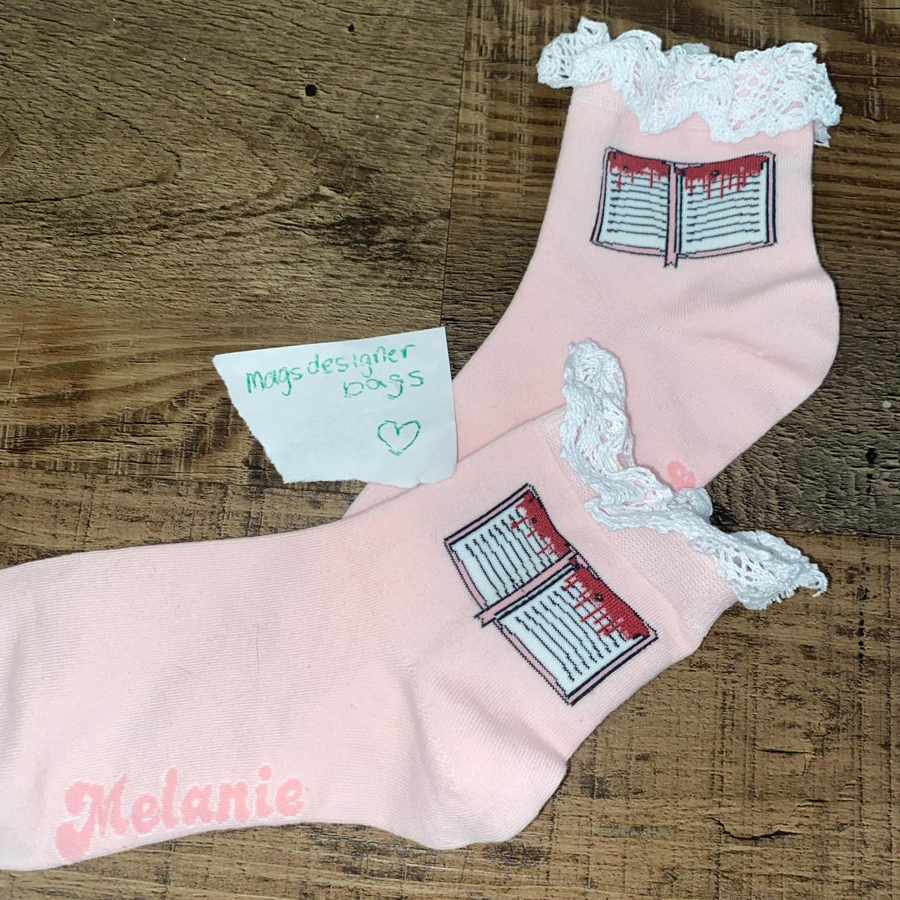 Melanie Martinez after school EP notebook socks... - Depop