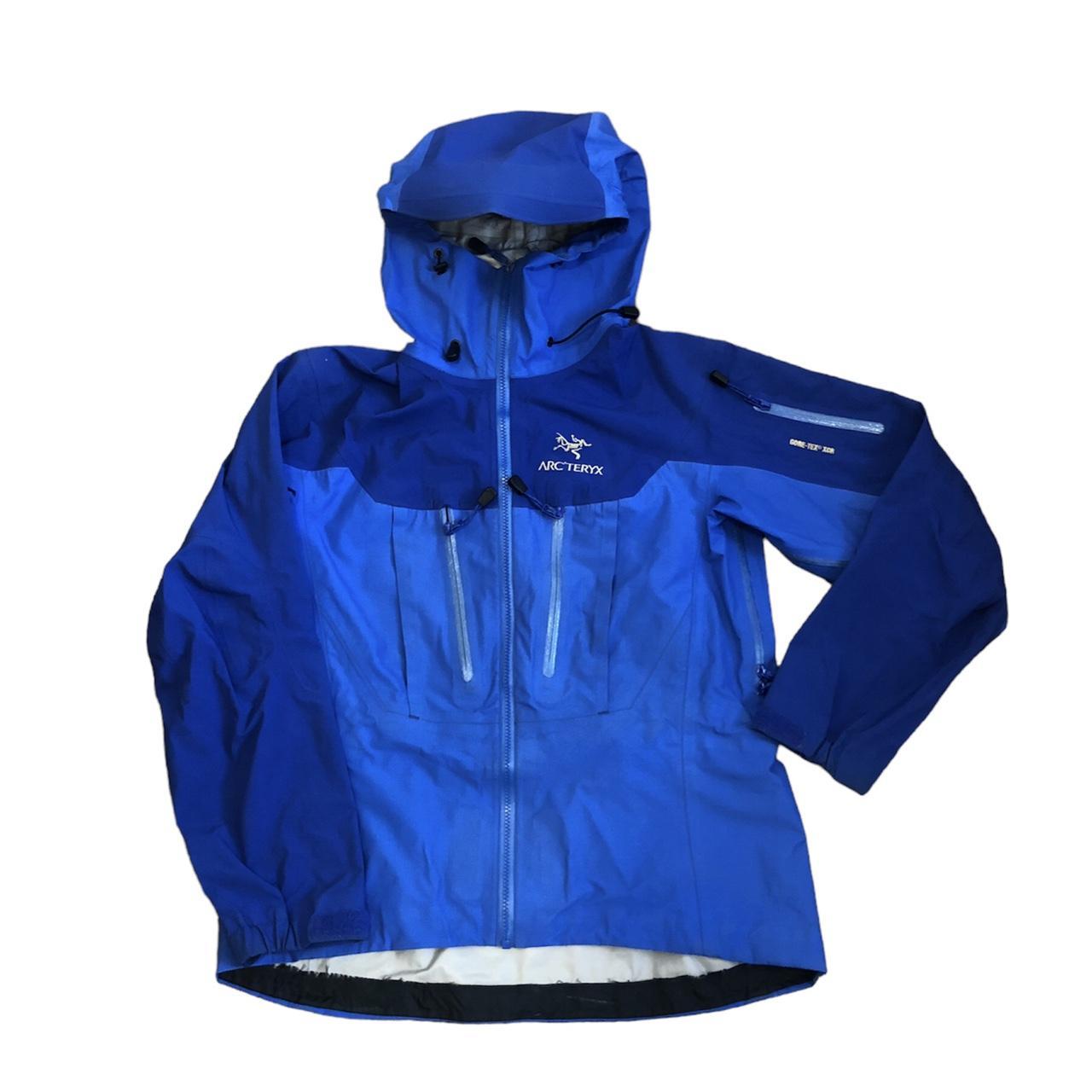 Arcteryx jacket Two tone blue Alpha SV Womens... - Depop