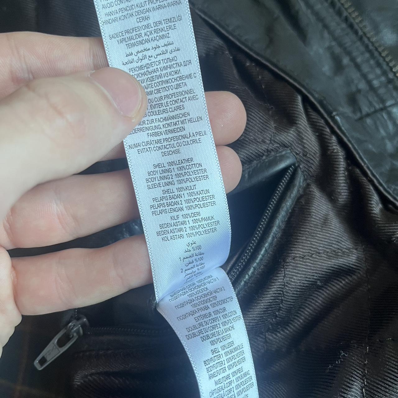 Vintage Rocha John Rocha Leather Jacket Vintage/... - Depop