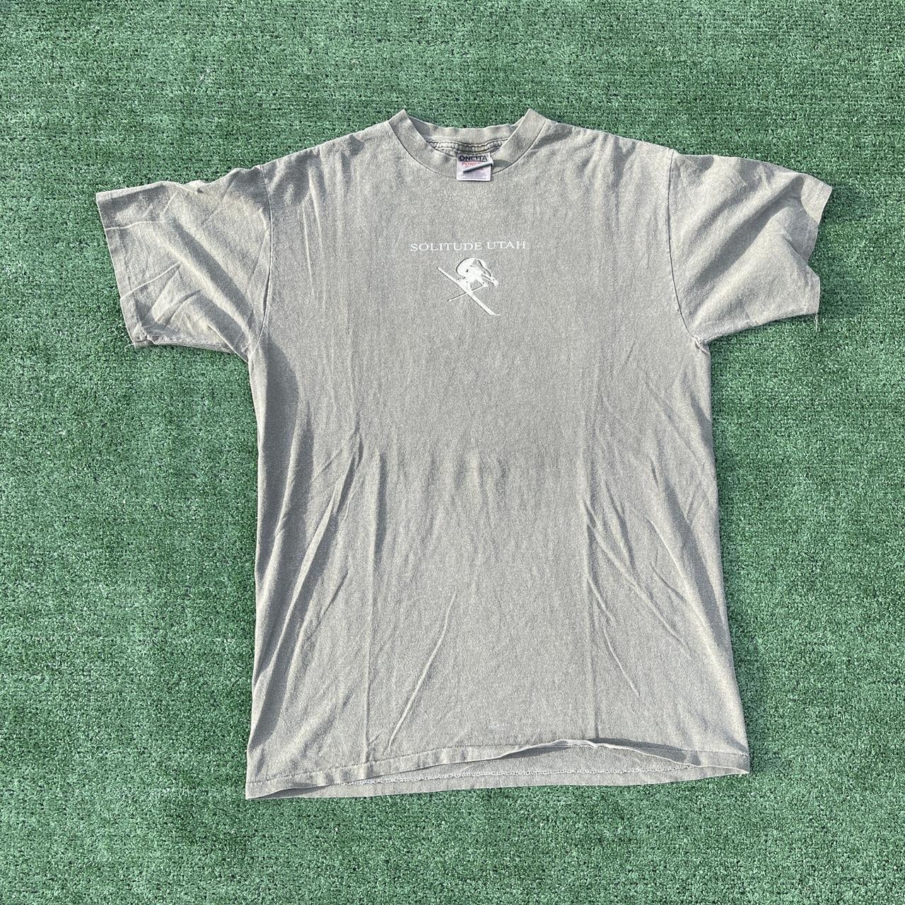 Vintage Ski Oneita Tag marked L mens #oneita #ski - Depop