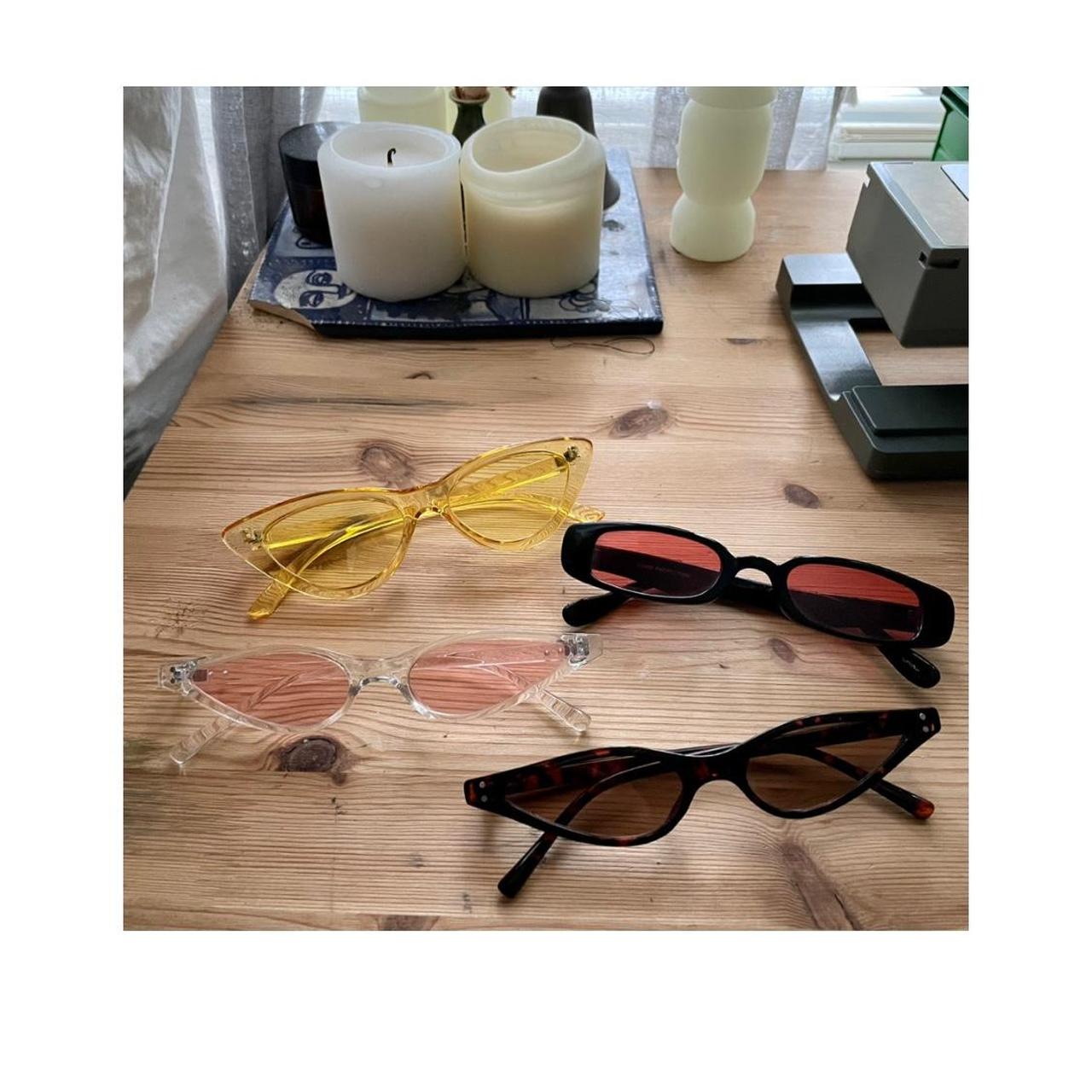 4 pack retro sunnies !! Comes with all 4 pairs.... - Depop