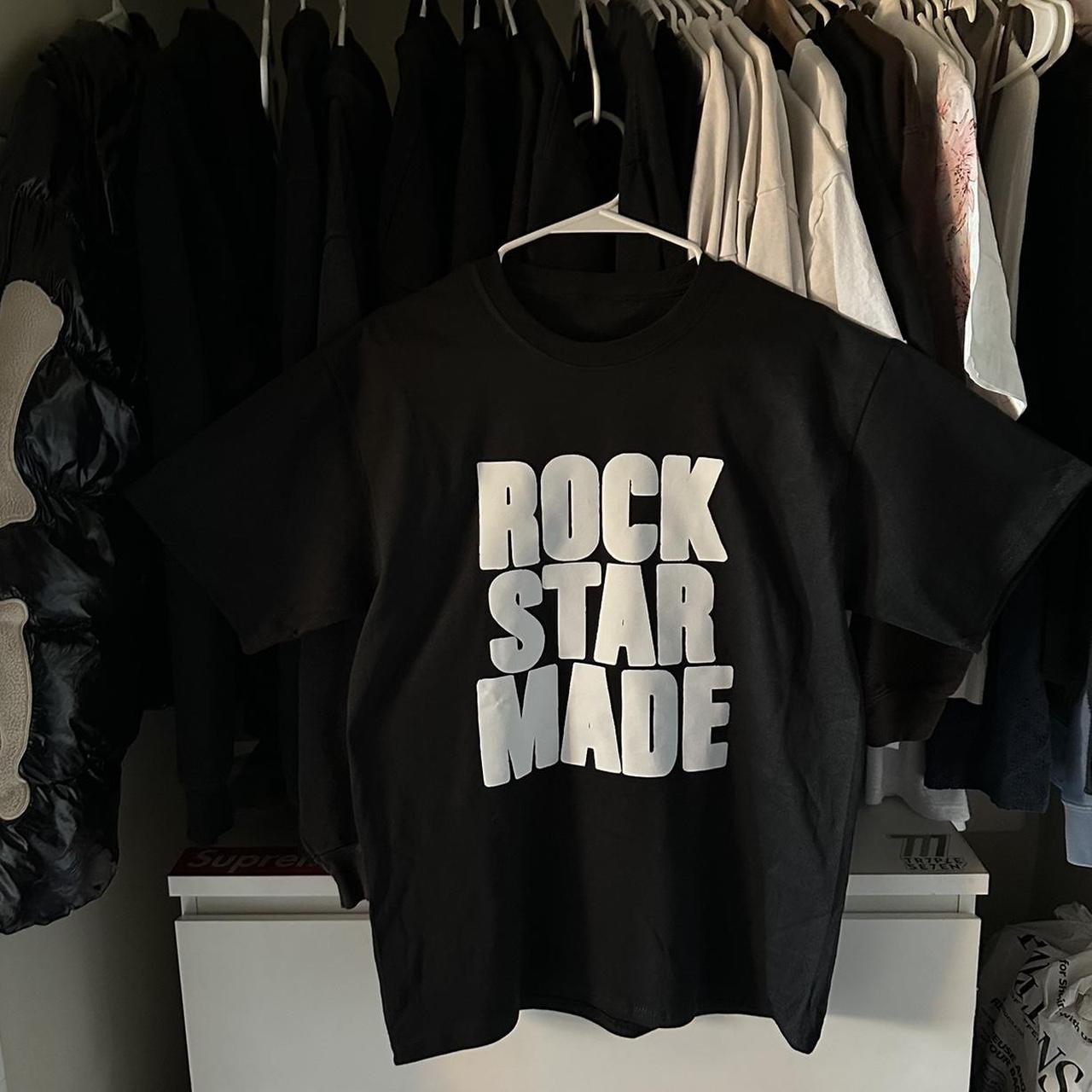 opium rock star made graphic tee grunge streetwear... | Depop