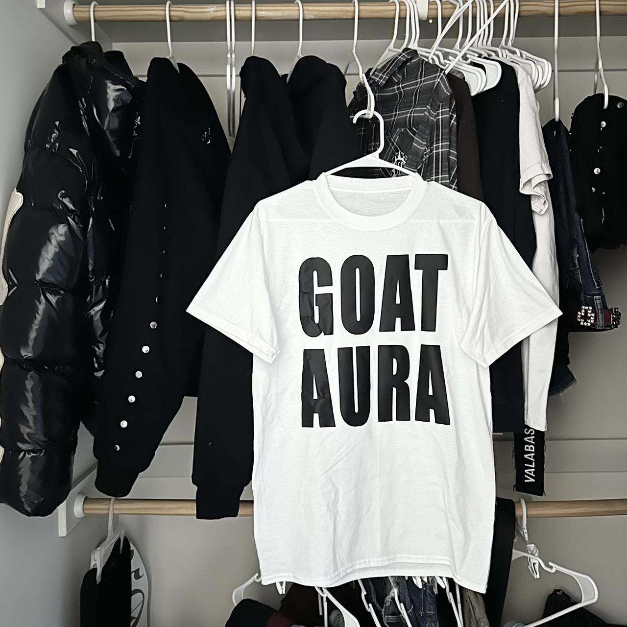 Grunge opium GOAT AURA graphic tee punk streetwear... - Depop