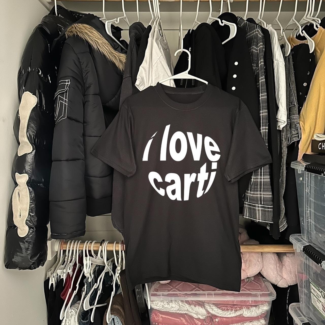 Grunge opium i love carti graphic tee punk... | Depop