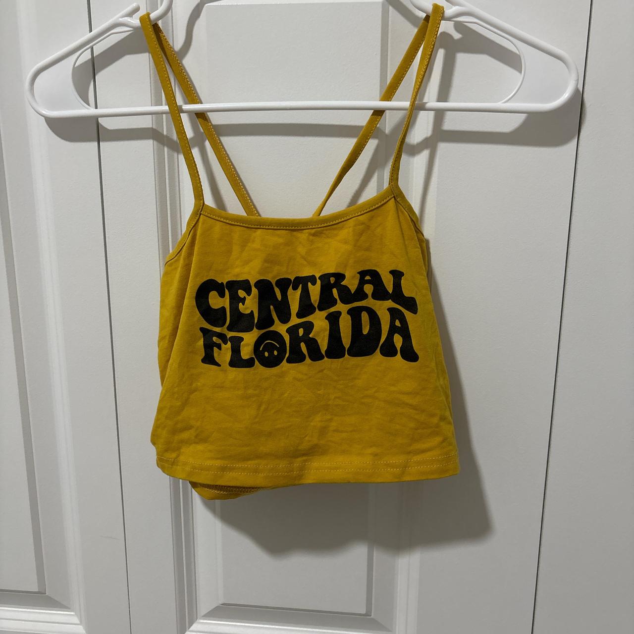 Criss cross UCF game day tank #ucf #football... | Depop