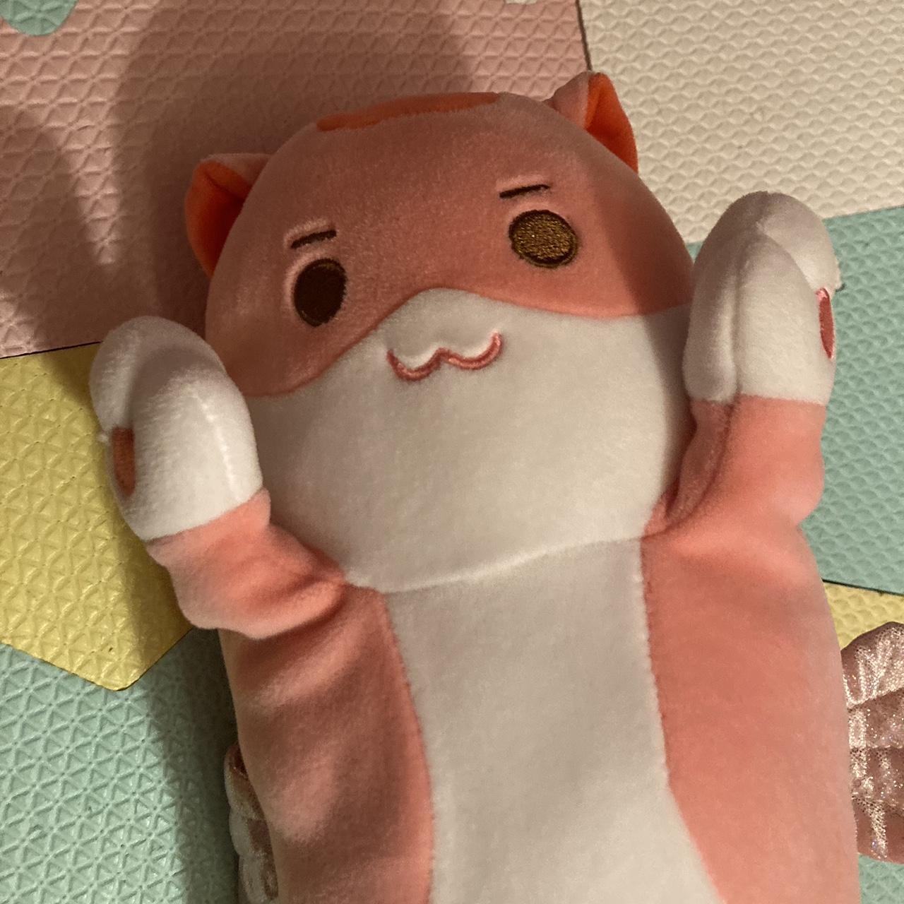 About 28inch pink heart cat plush stuffed animal.... - Depop