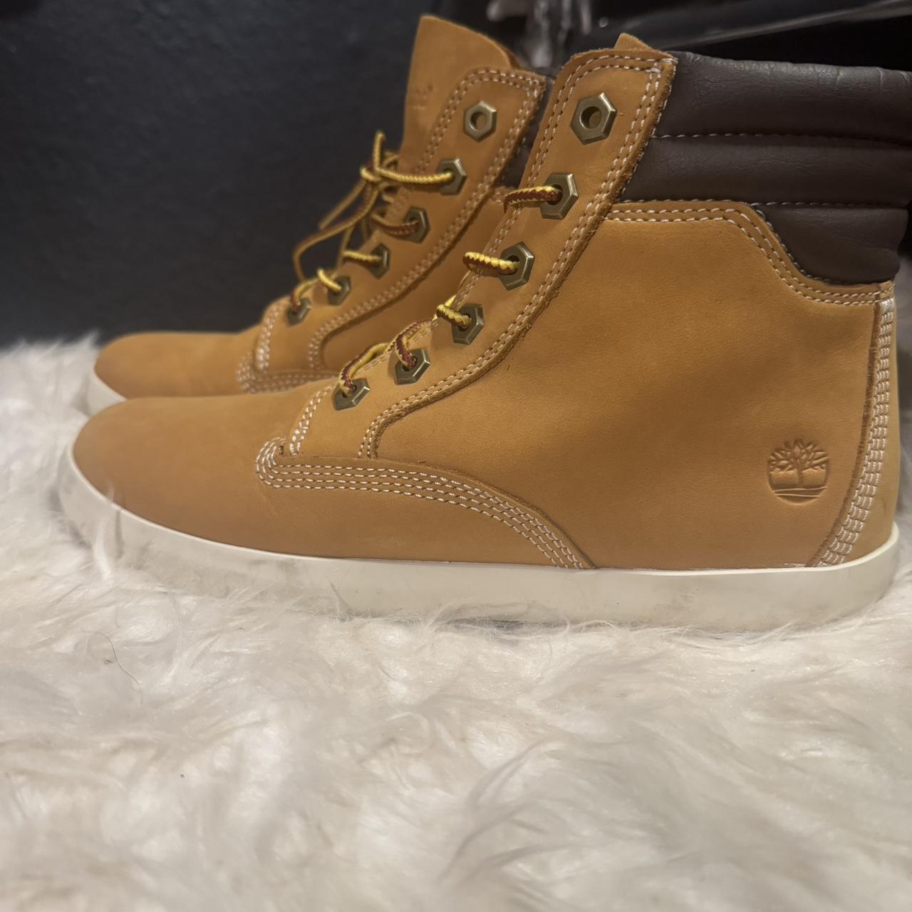 Tan Timberland boots #tanboots - Depop