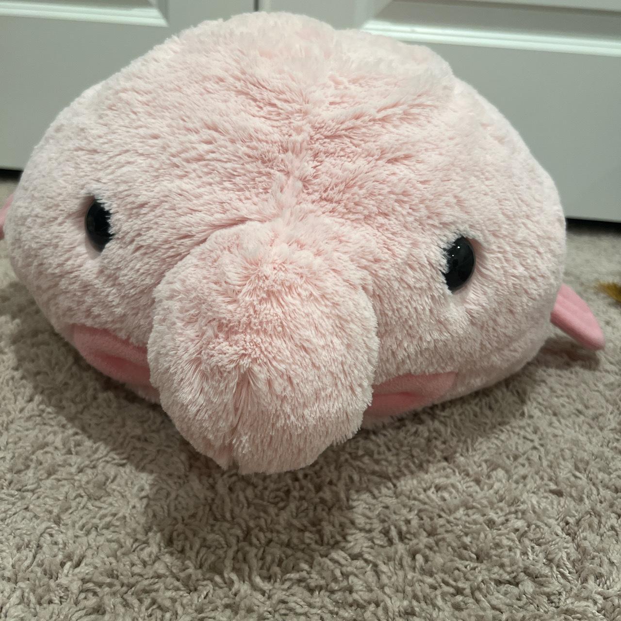GIANT Blob Fish Kawaii Sanrio Stuffed Animal Plushie... - Depop