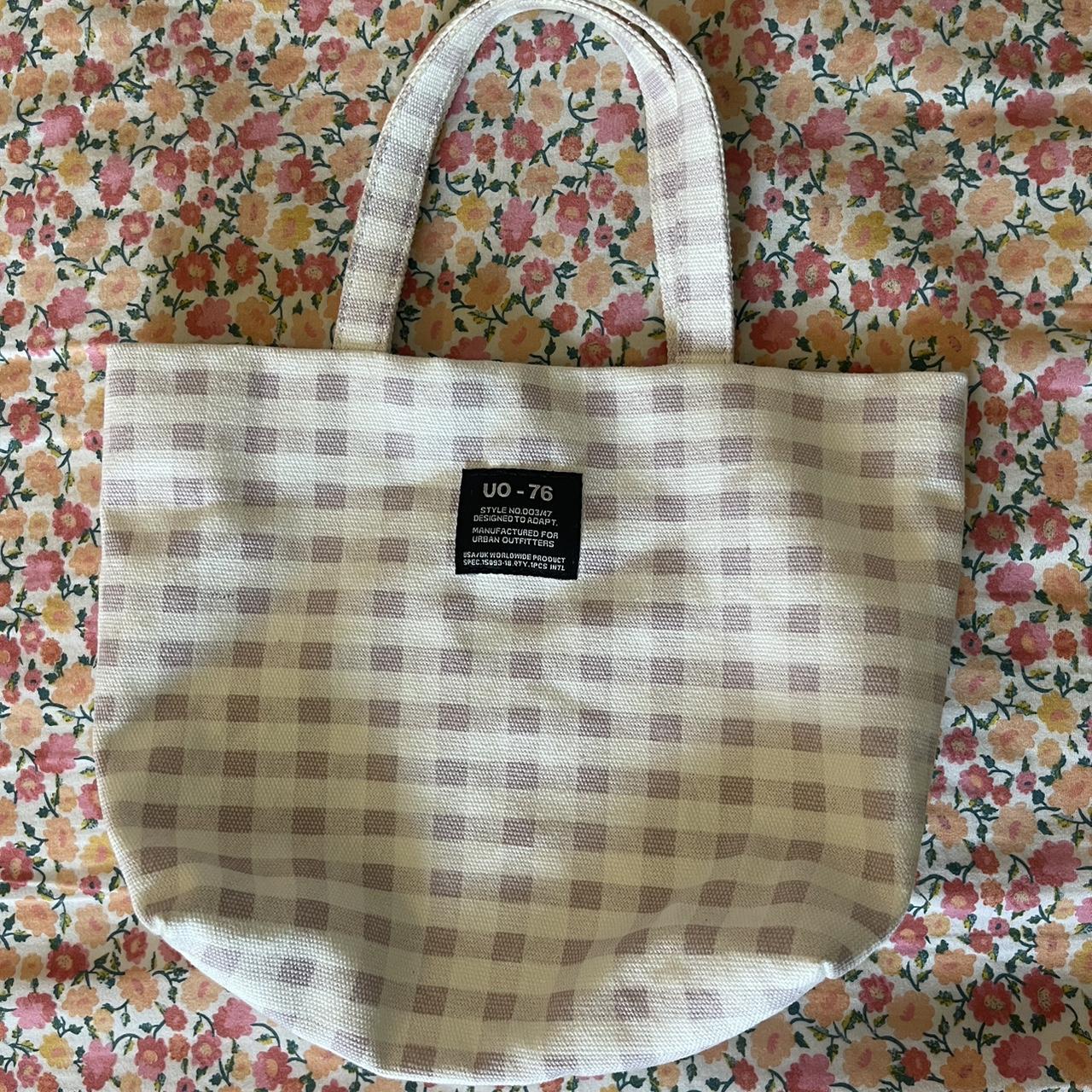 small tote bag from urban outfitters lilac and... - Depop