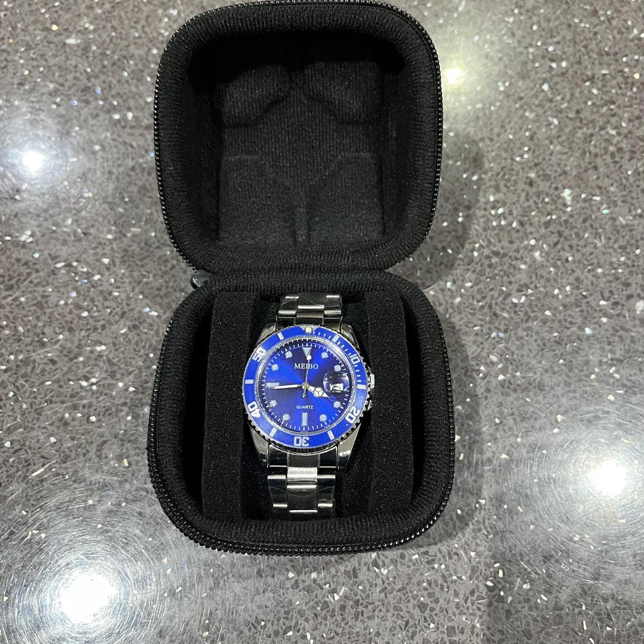 Brand new single layer hard shell zip watch case for... | Depop