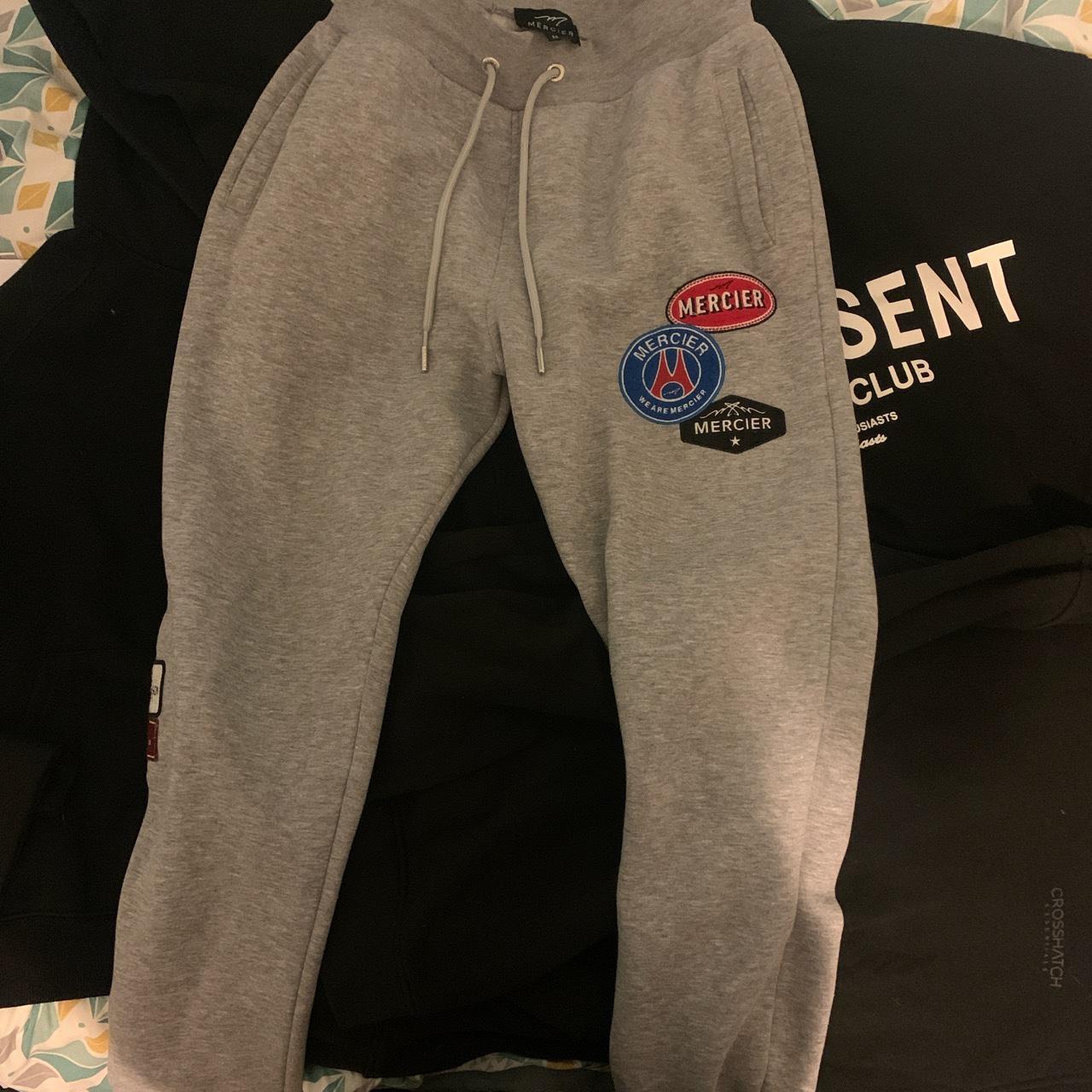 Small mercies grey joggers in perfect condition - Depop