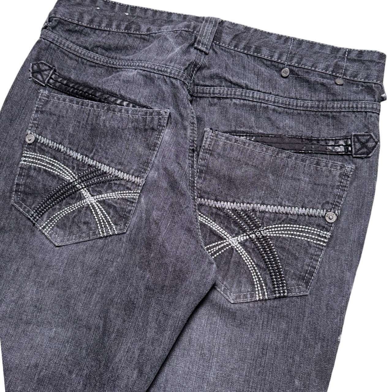 Vintage Mecca Jeans Men 34X34 Dark Wash Straight Leg... - Depop