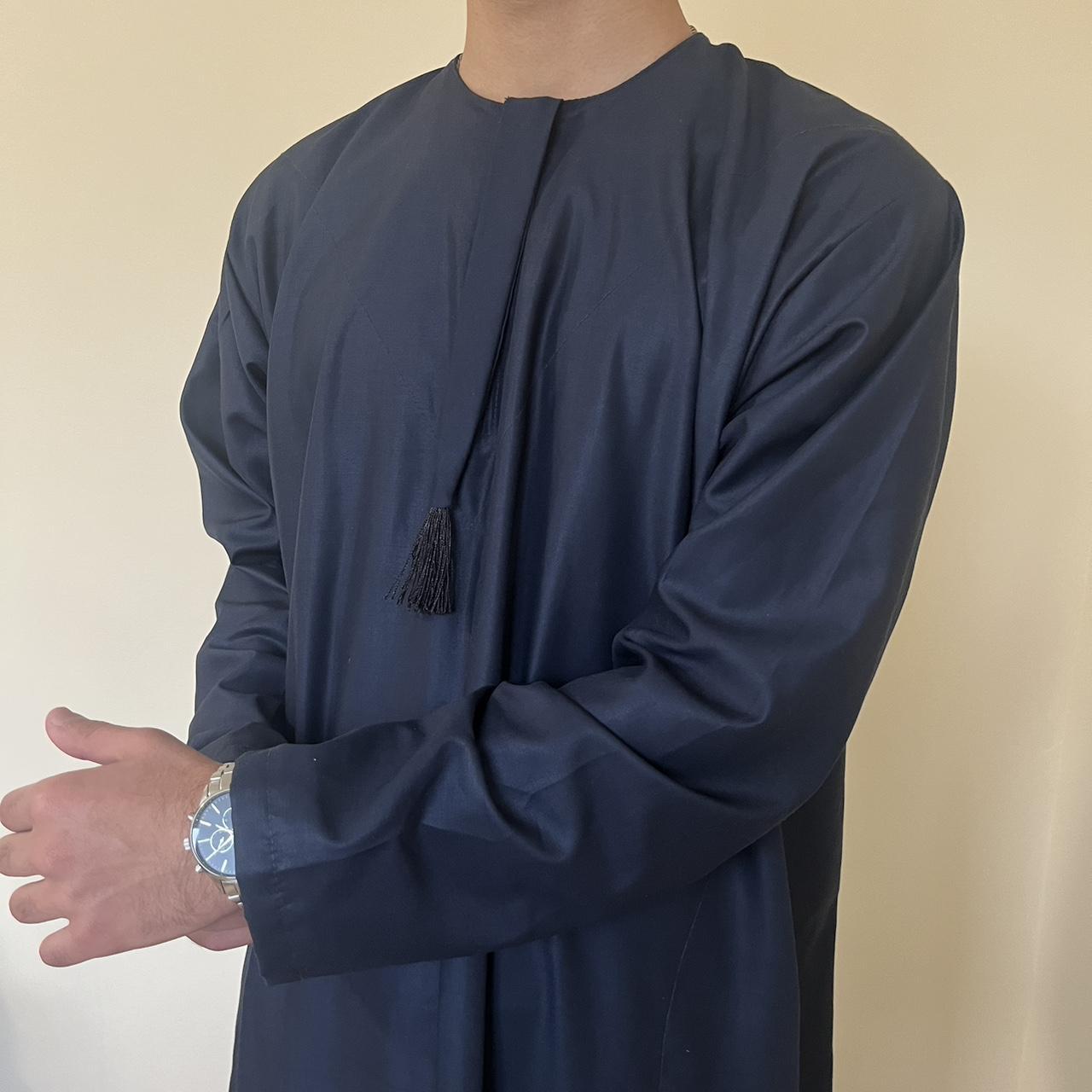 Navy blue Thobe (for Men) Available in more... - Depop