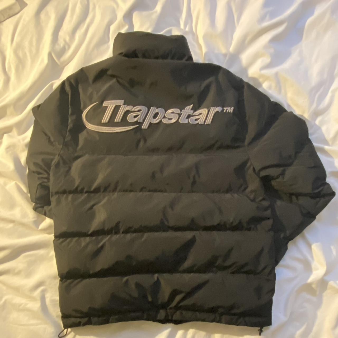 Trapstar Mens Puffer Jacket - Black - Small Slight... - Depop