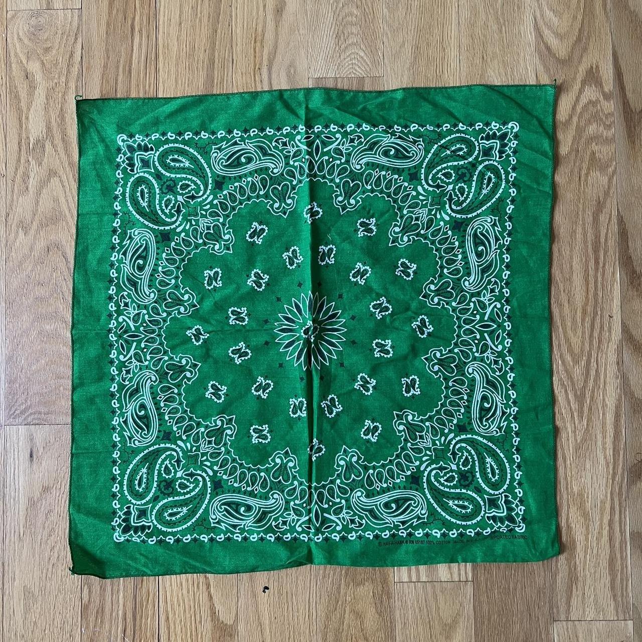Green bandana, nuff said. Free w/purchase Made... - Depop