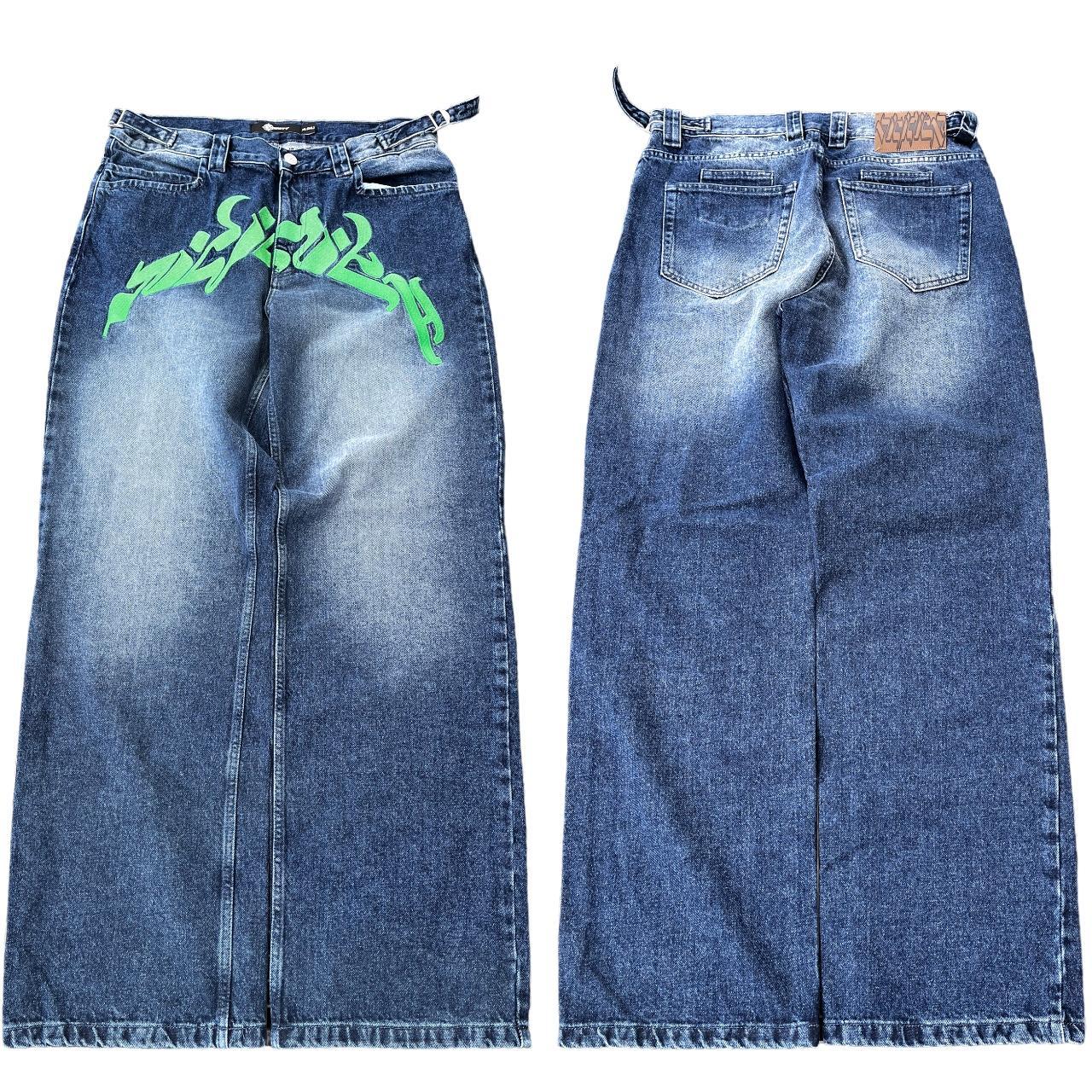 Vicinity bagy jeans in size L Condition like new - Depop