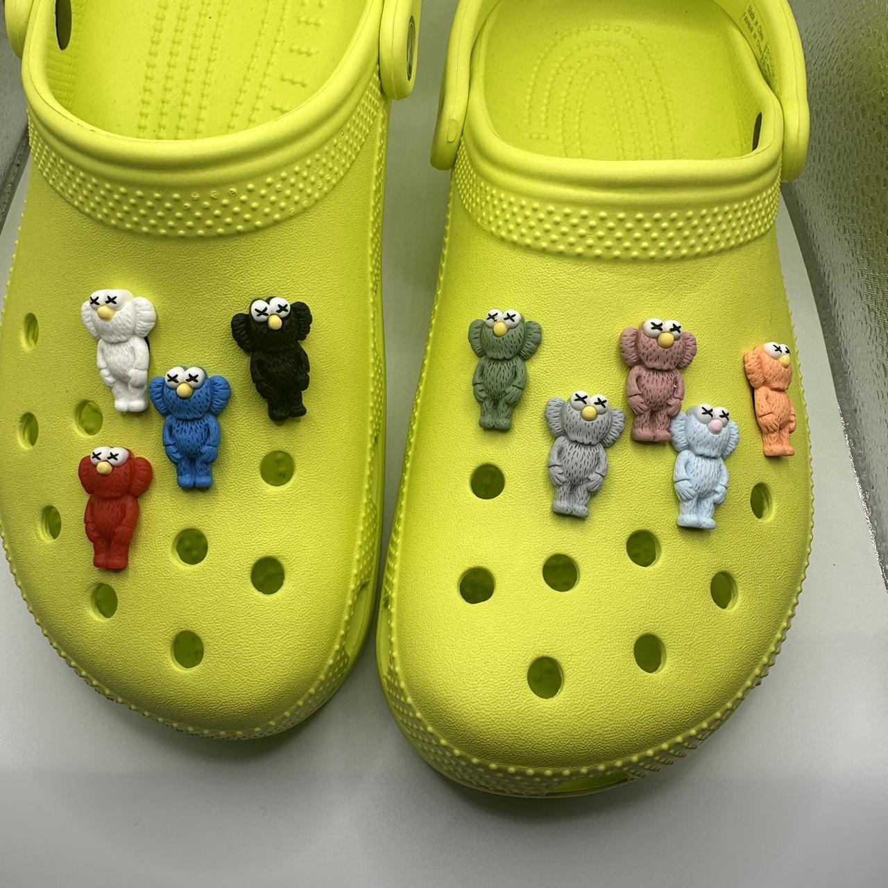 Kaws x Crocs jibbitzs charms Listing is for 1 charm,... - Depop