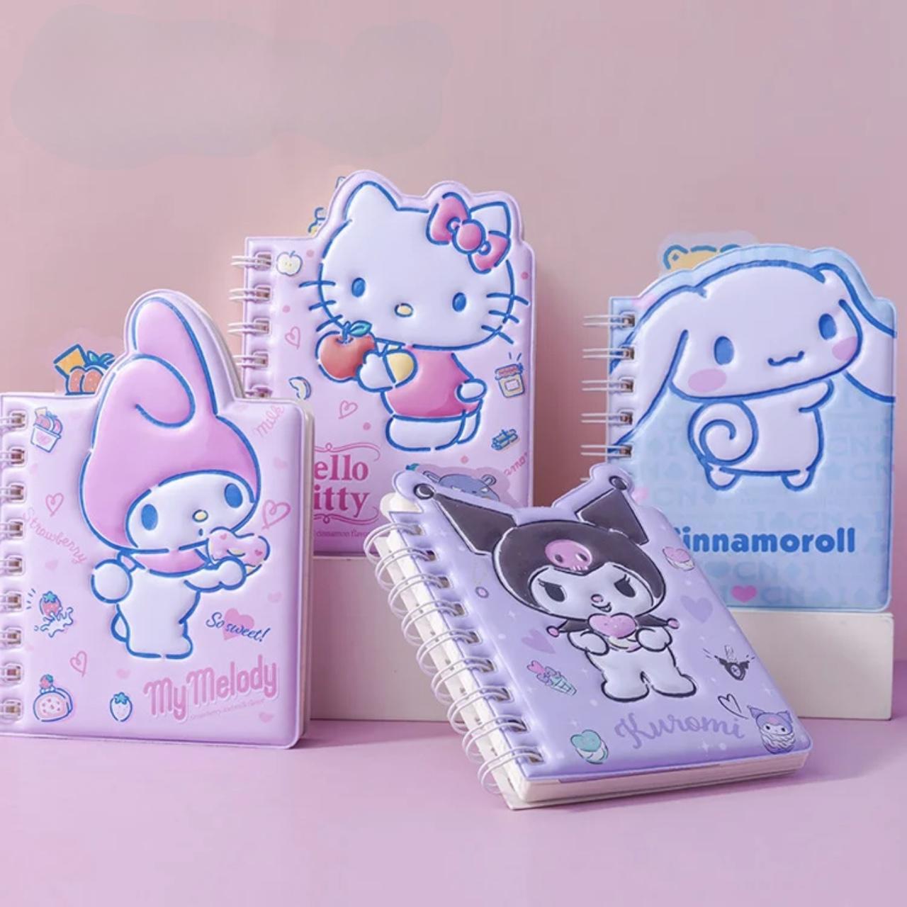 Sanrio stationary notebooks with puffy cover This... - Depop