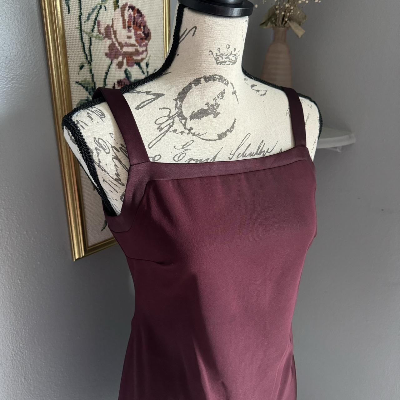 Vintage 90s Rampage dress • Super pretty burgundy... - Depop