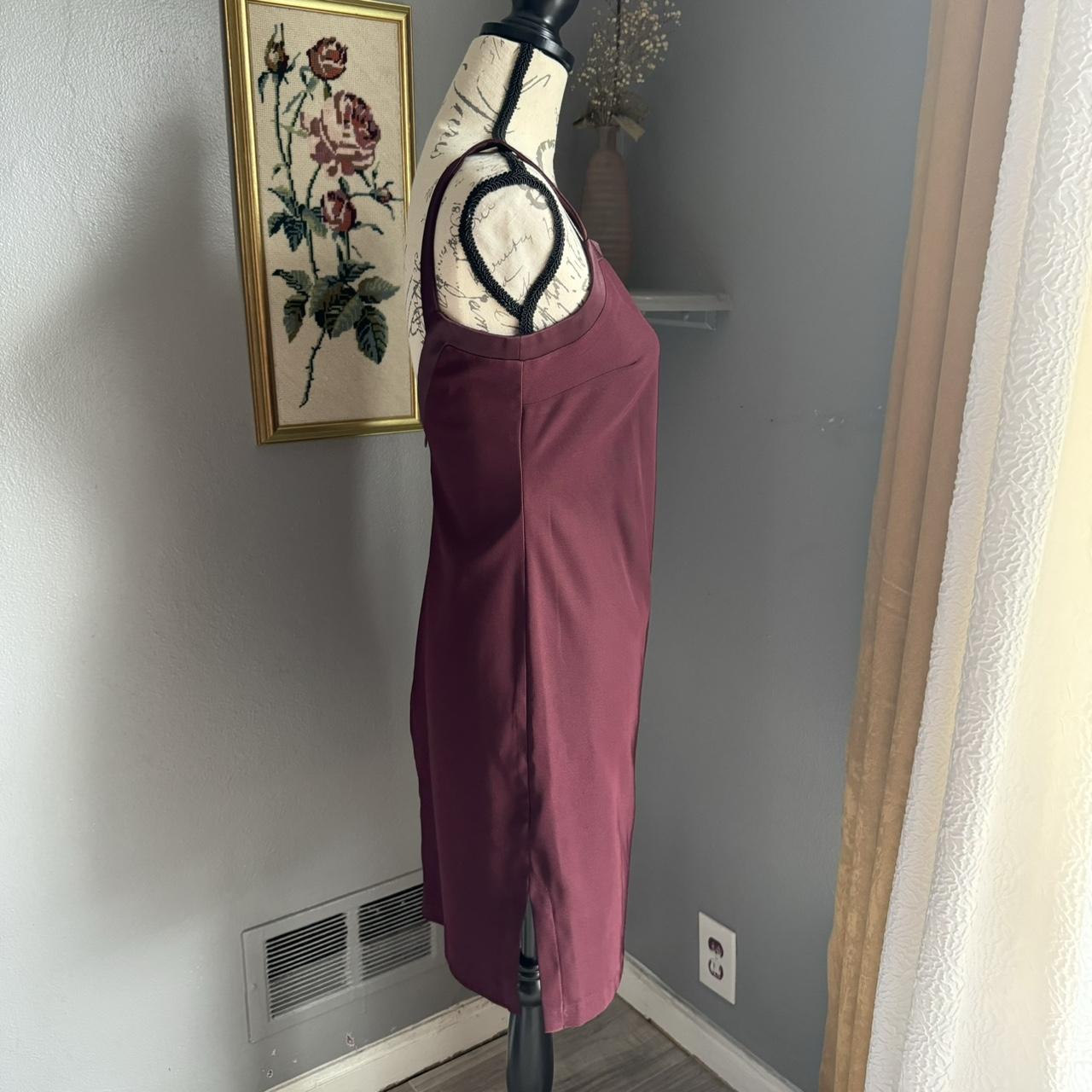 Vintage 90s Rampage dress • Super pretty burgundy... - Depop