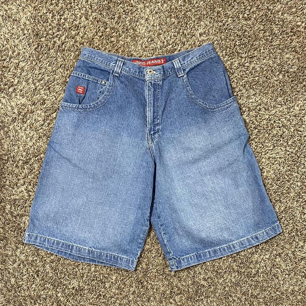 Vintage jnco jorts Dragon embroidery rare... - Depop