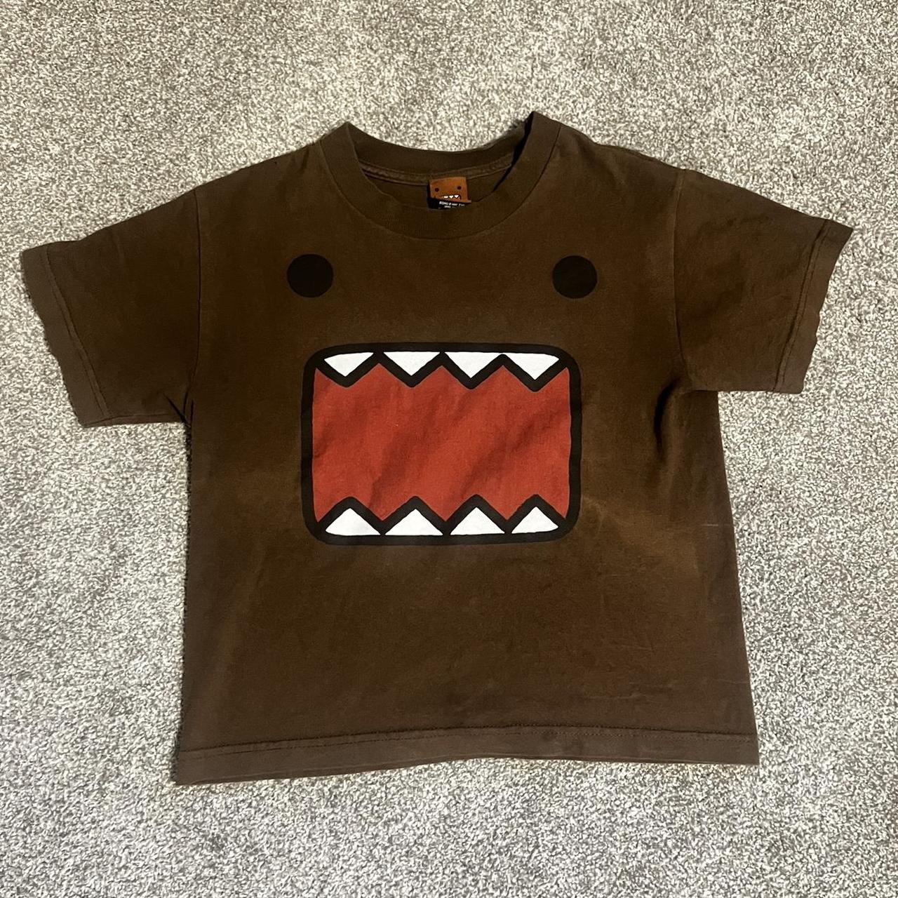 Brown Official Domo Merch Classic face design No... | Depop