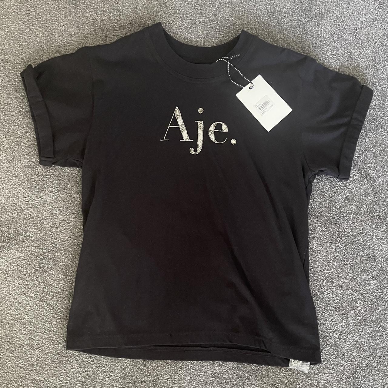 Brand New Aje T-Shirt Size XXS - Depop