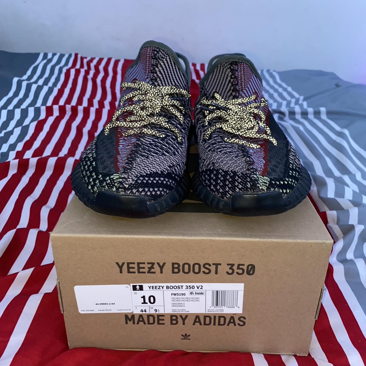 Yeezy 350 V2 Yechei Used Size 10 - Depop
