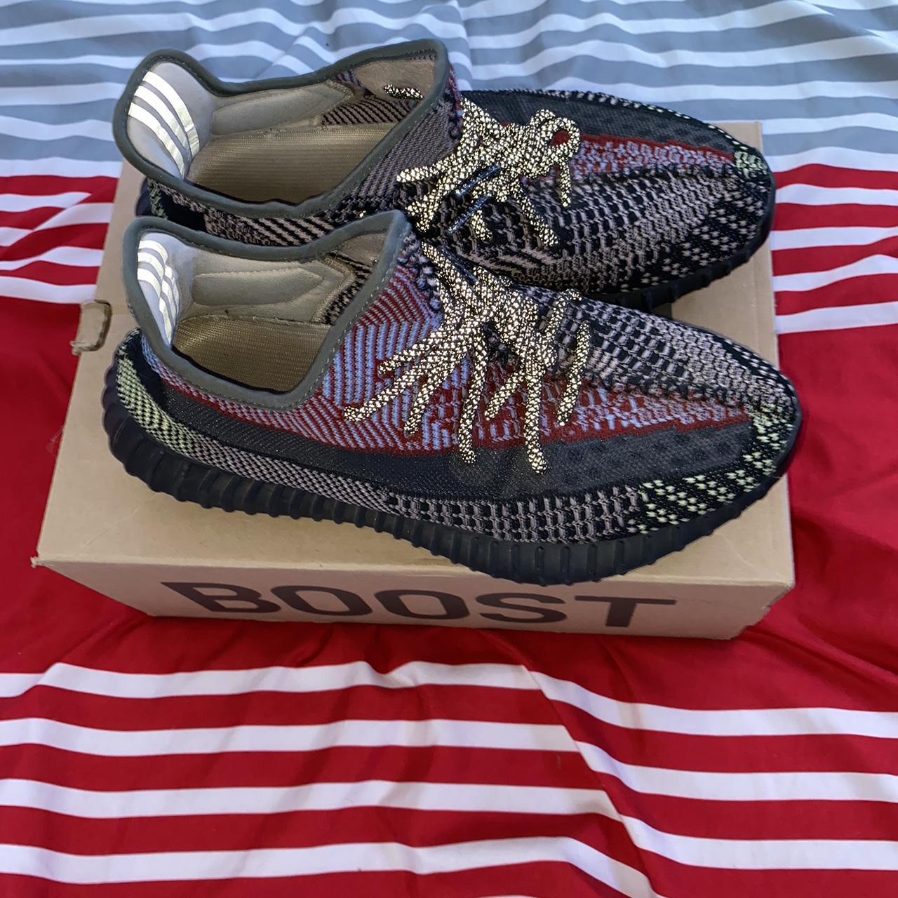 Yeezy 350 V2 Yechei Used Size 10 - Depop