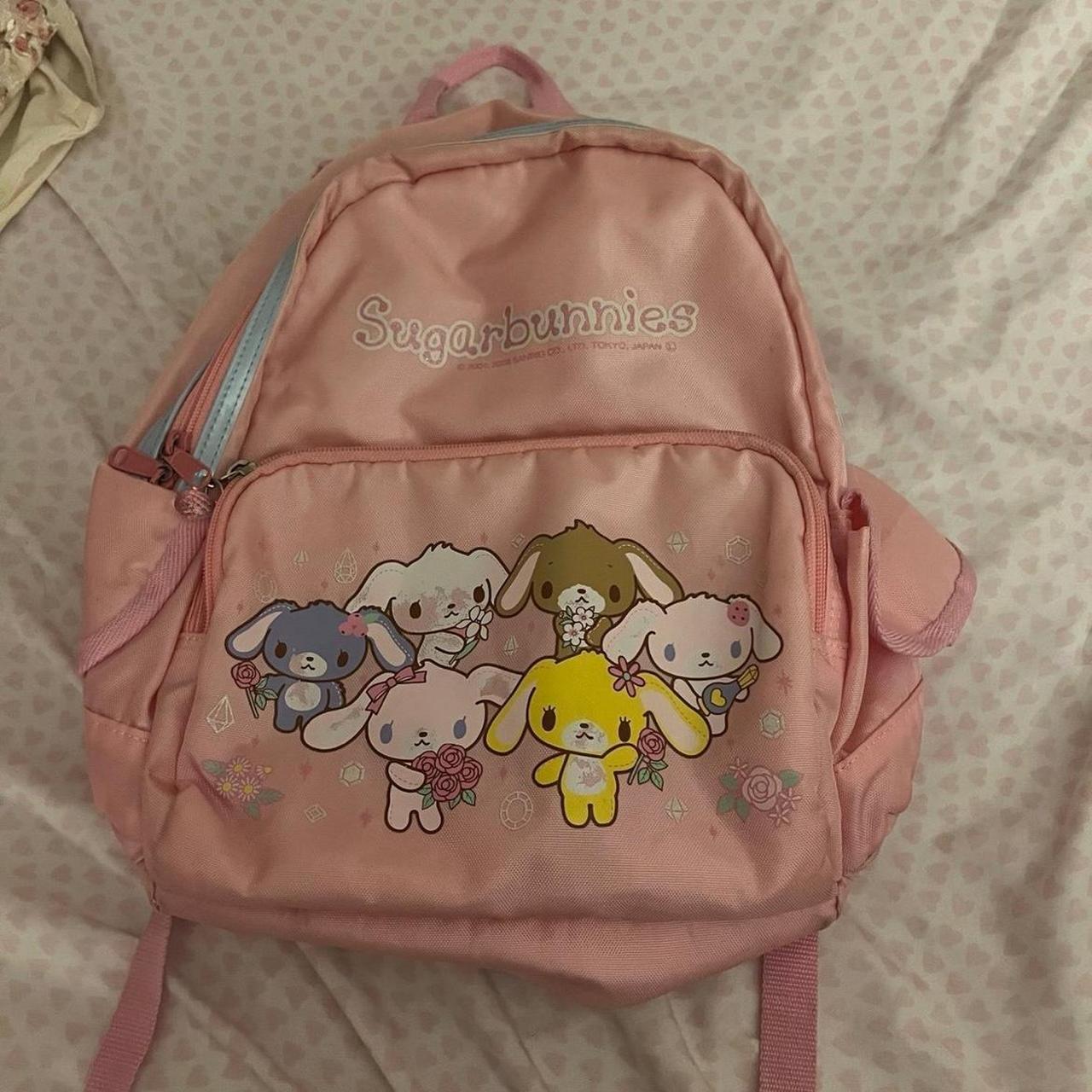 sugarbunnies backpack design is damaged everything... - Depop