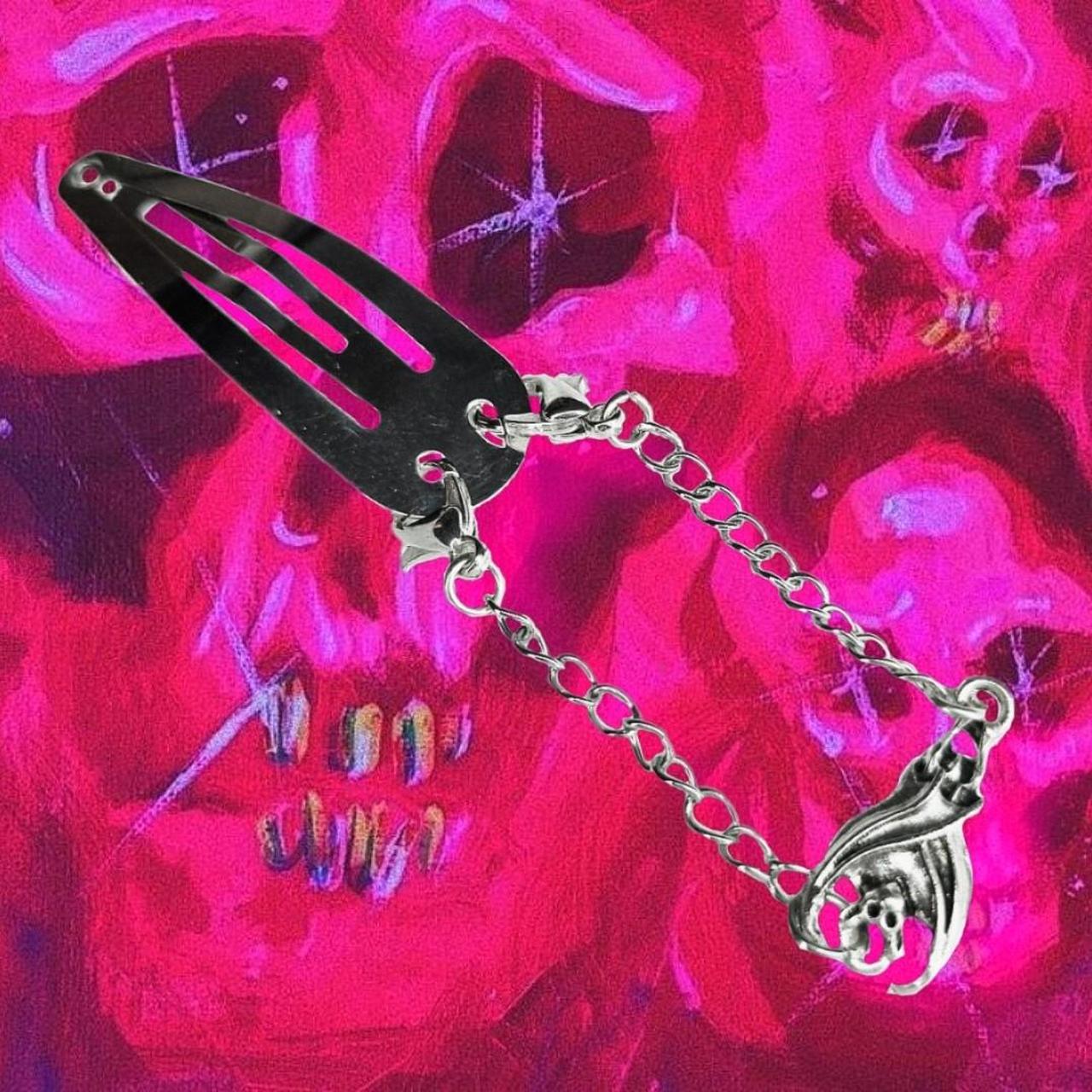 Y2k Pretty bby bat vampire queen hottie charm... - Depop