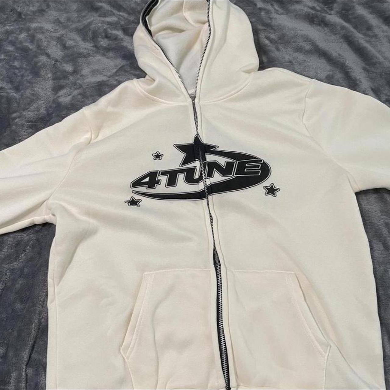 Rep 4tune hoodie Hearing Offers - Depop