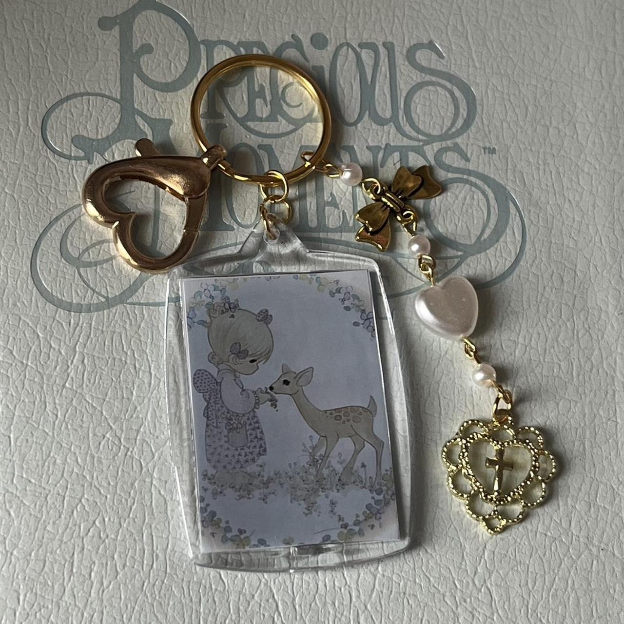 Precious Moments Keychain!ྀིྀིྀིྀིྀི Handmade by me... | Depop