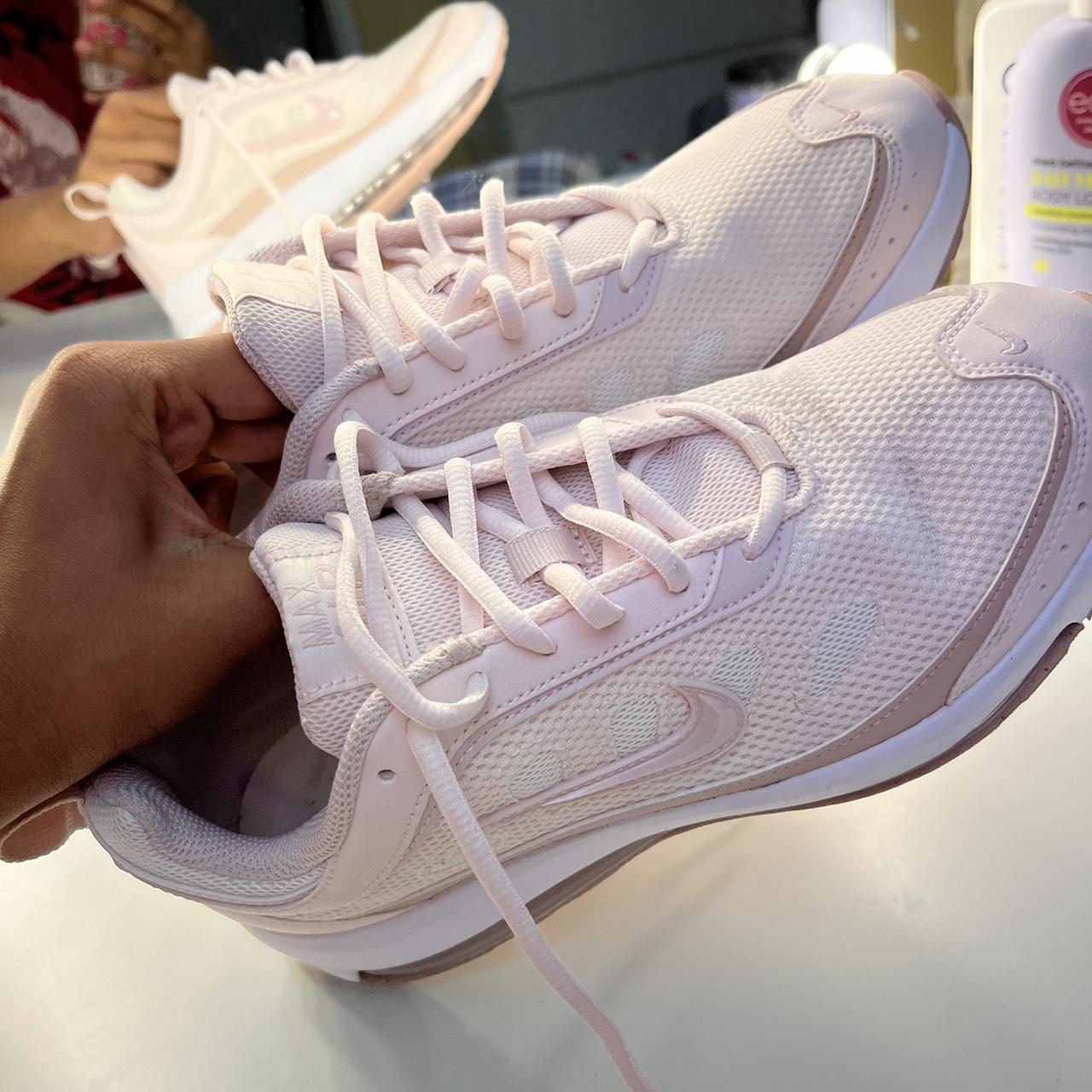 Light pink Nike Air Max trainers #AirMax - Depop