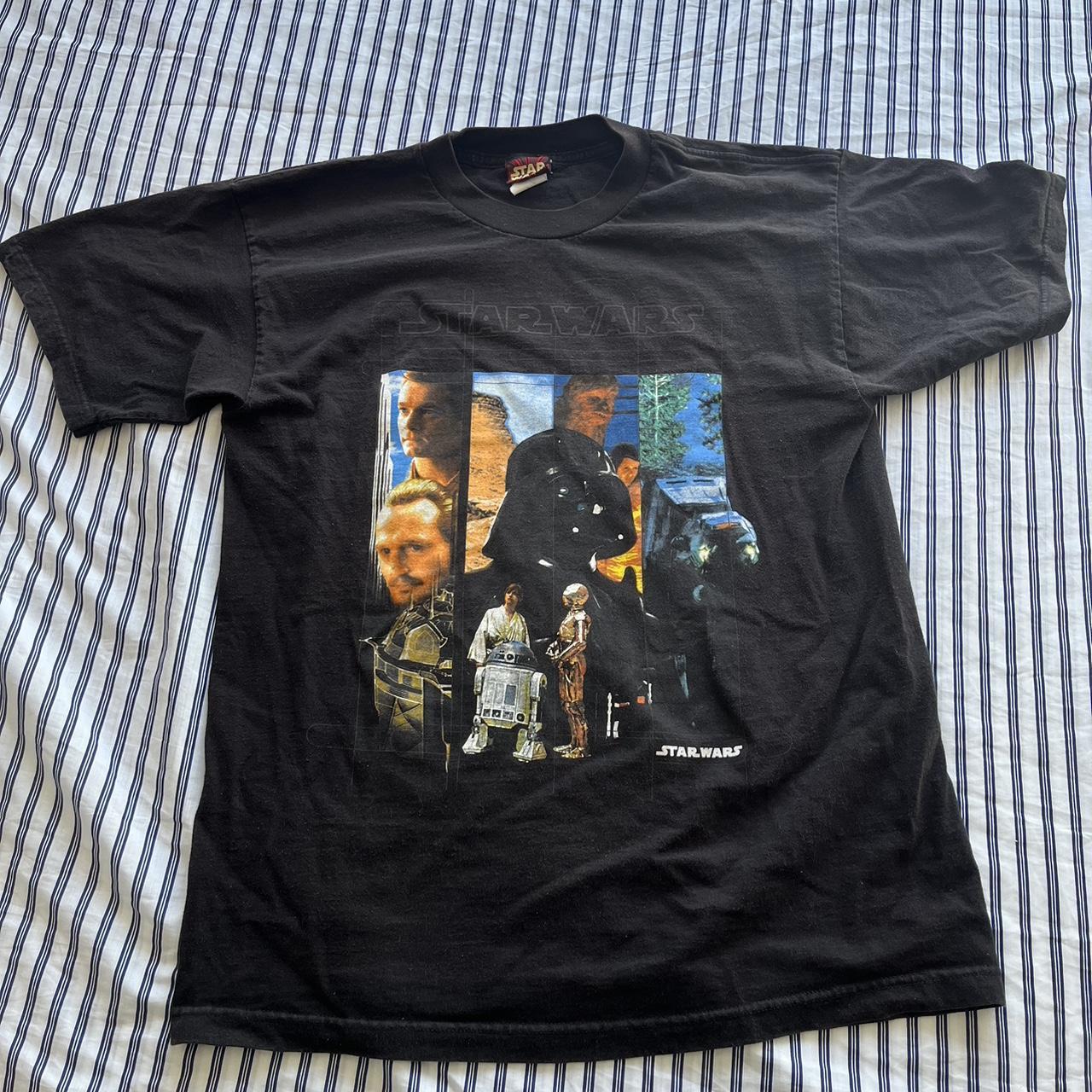 Vintage Star Wars t shirt in size large. Dope Star... - Depop