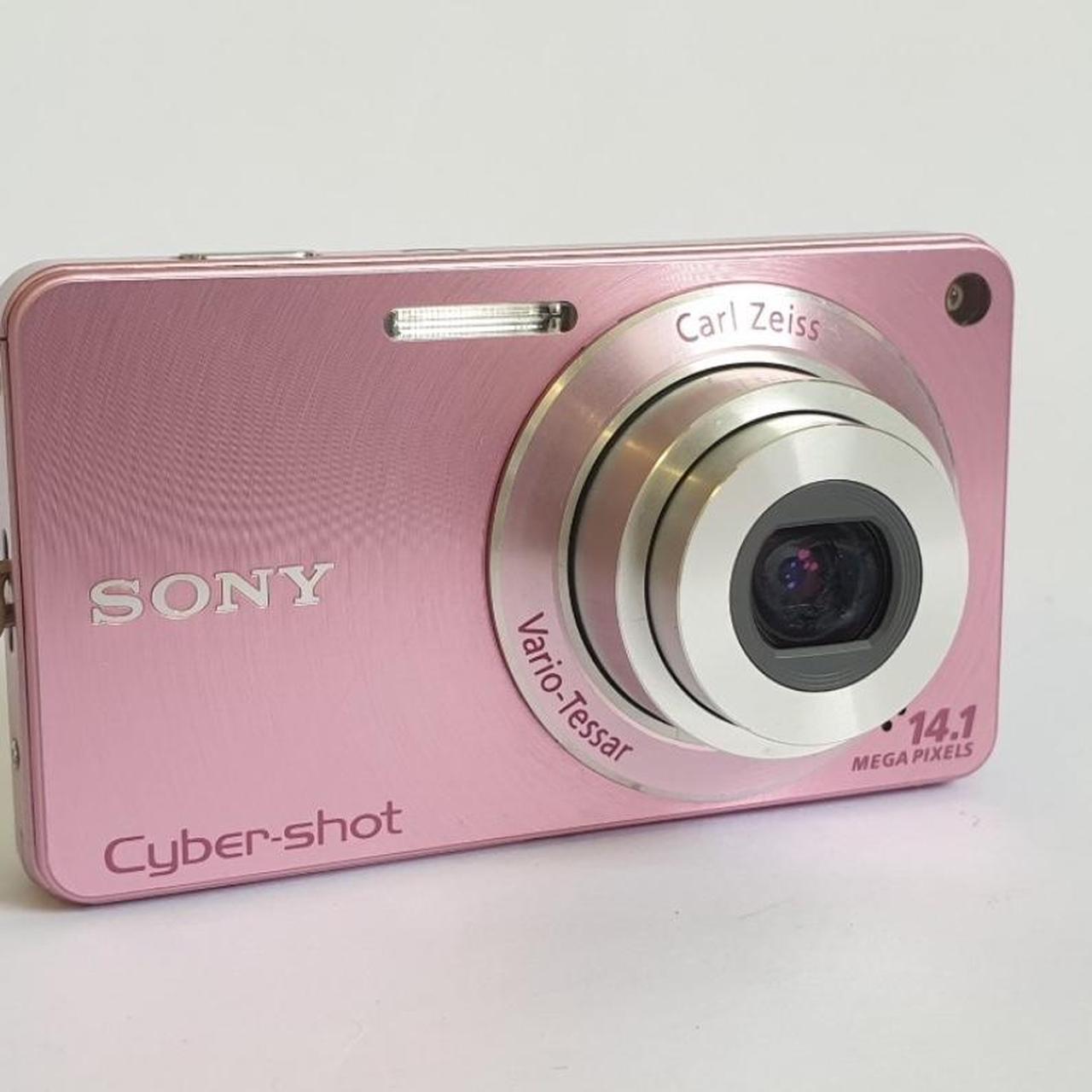 SONY Cyber Shot DSC-W350 Pink Digital Camera 4x 14.1... - Depop