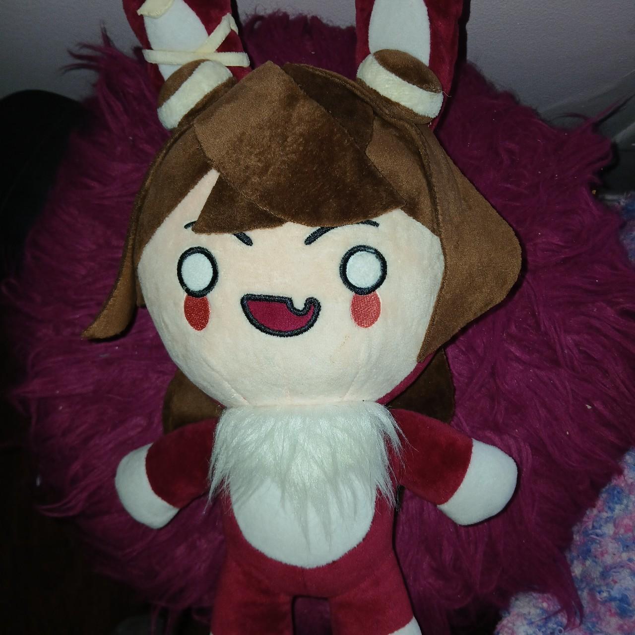 genshin impact amber plush no noticeable flaws feel... | Depop