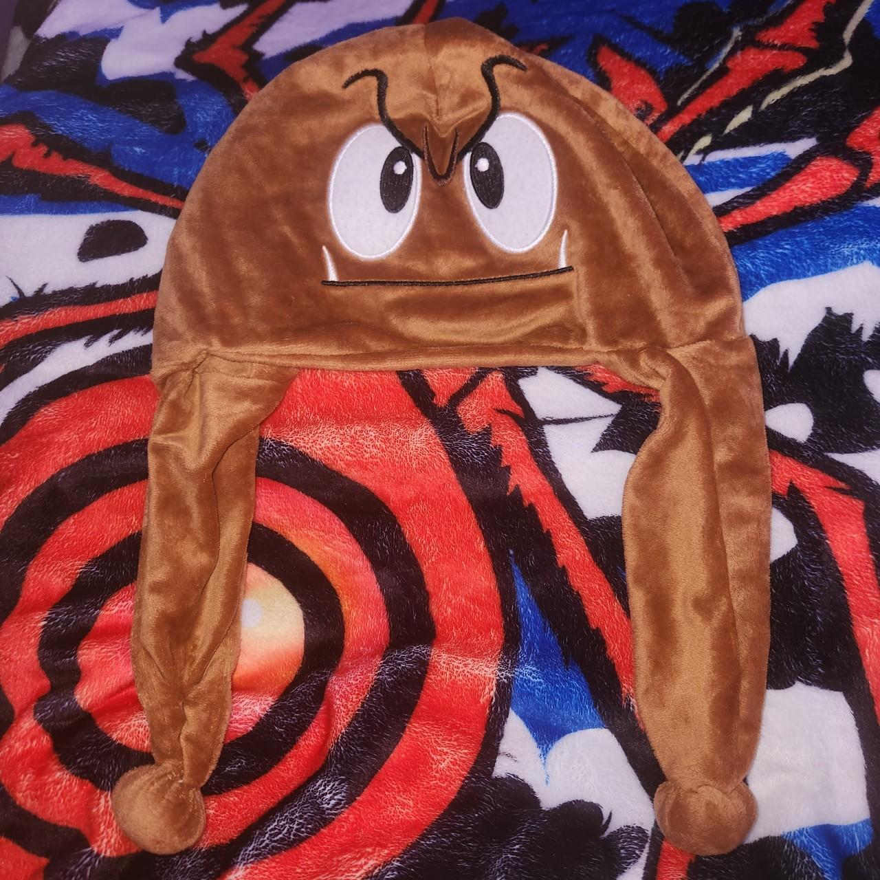 Supermario Goomba beanie, Worn twice, Pretty good... - Depop