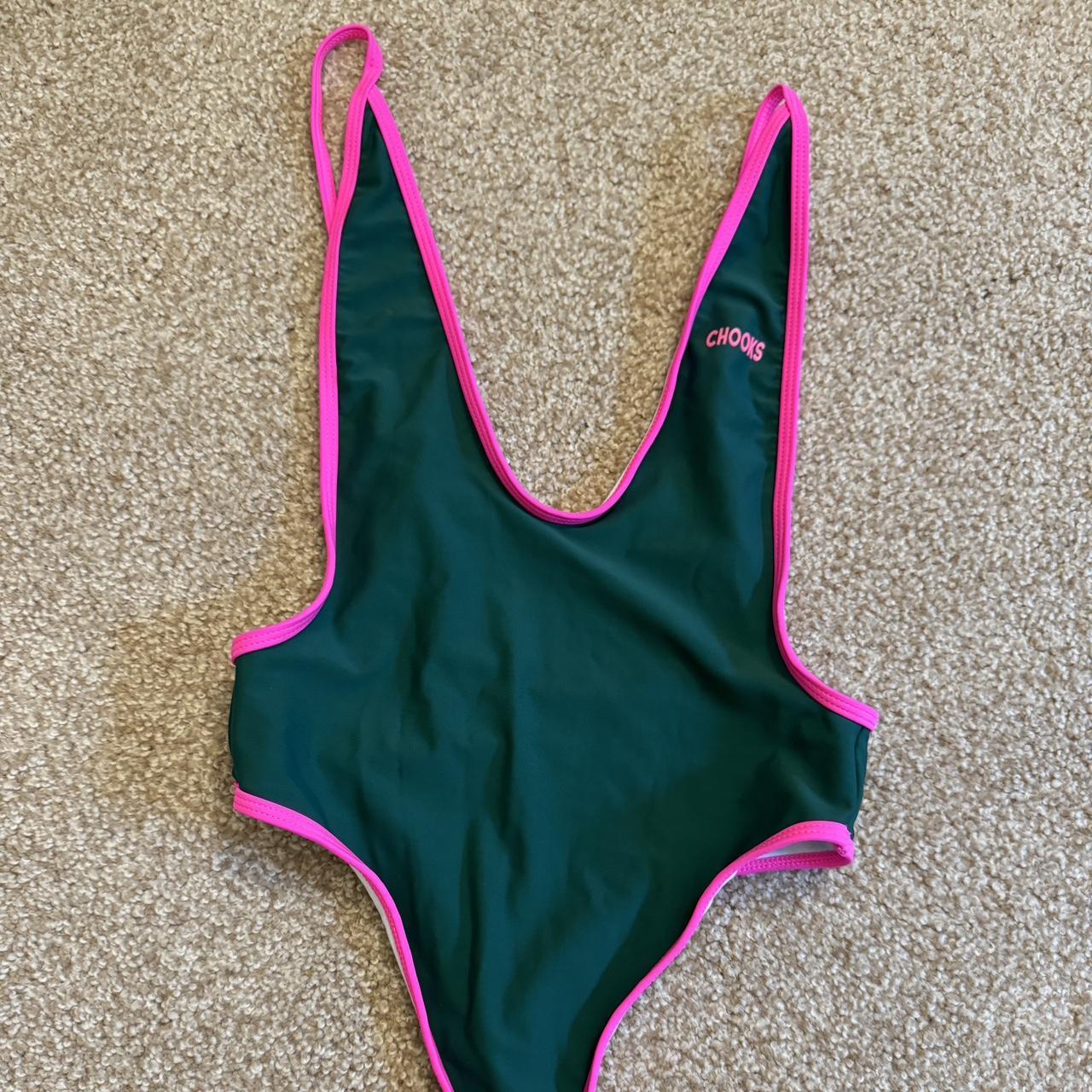 Chooks LA (Boutine LA) one piece bathing suit! Retro... - Depop
