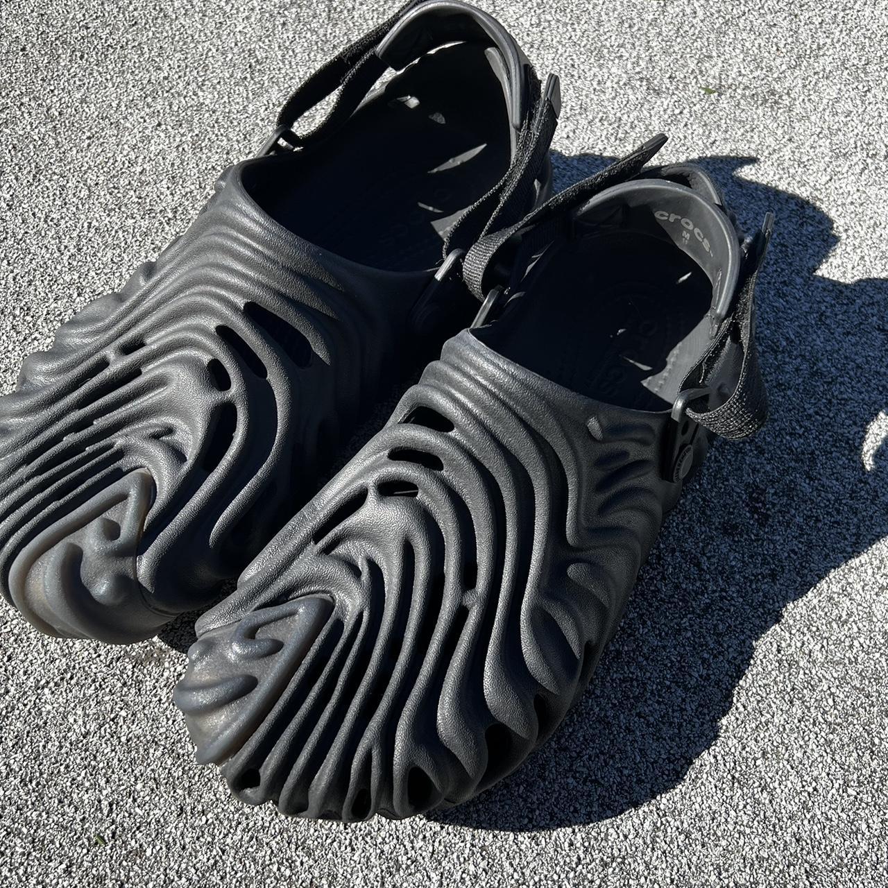 Crocs x Salehe Bembury Size 11 Black (Slightly... - Depop