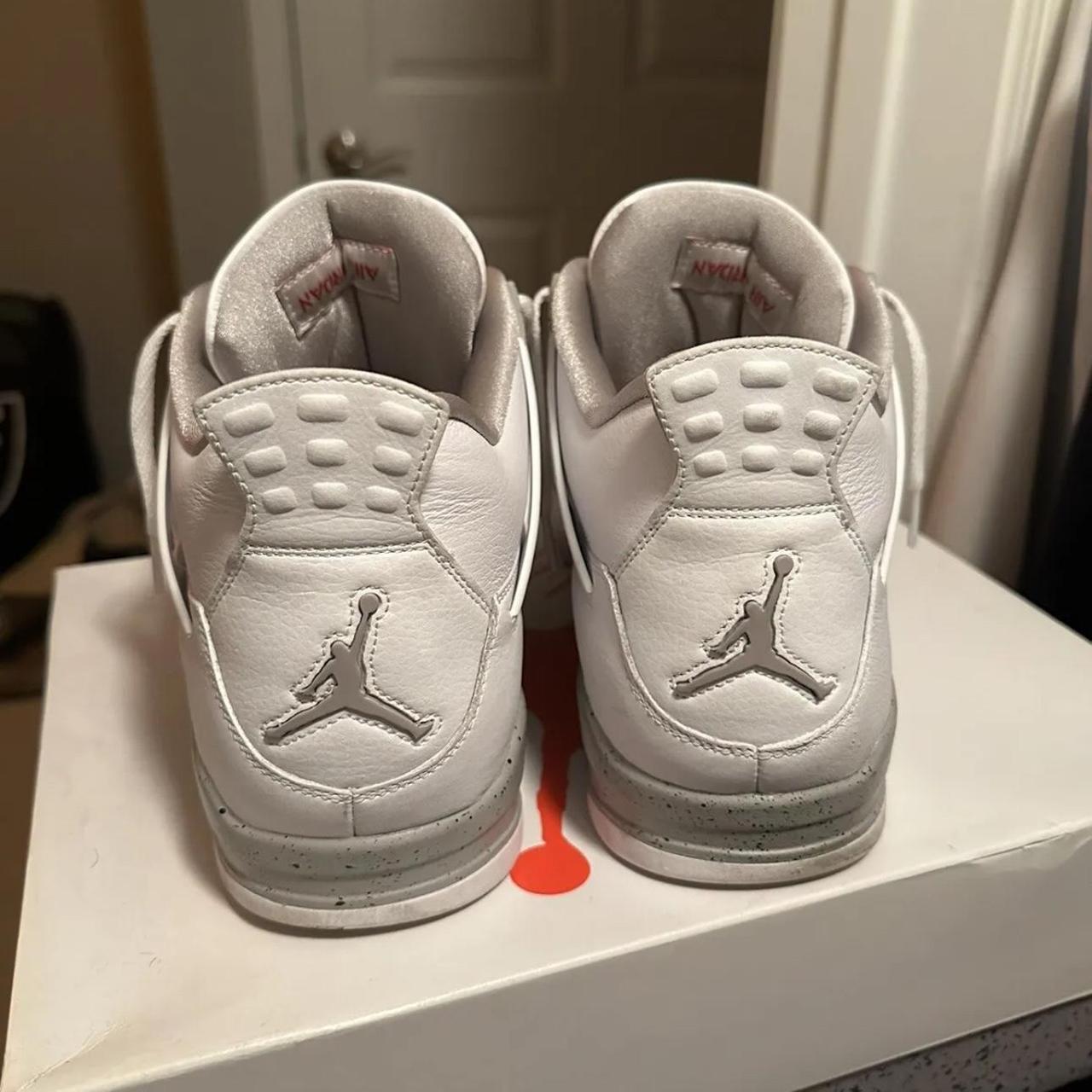 Jordan 4 Retro Oreo 2021 - Size 14 Some use/creases... - Depop