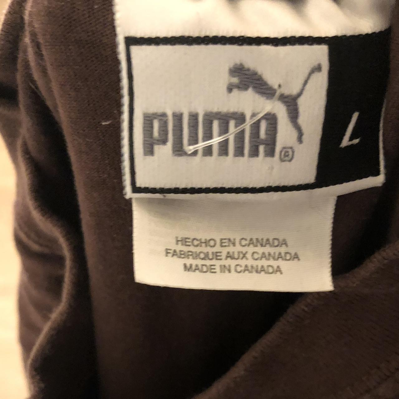 Vintage Cleveland Browns NFL Puma Shirt Tagged Large... - Depop