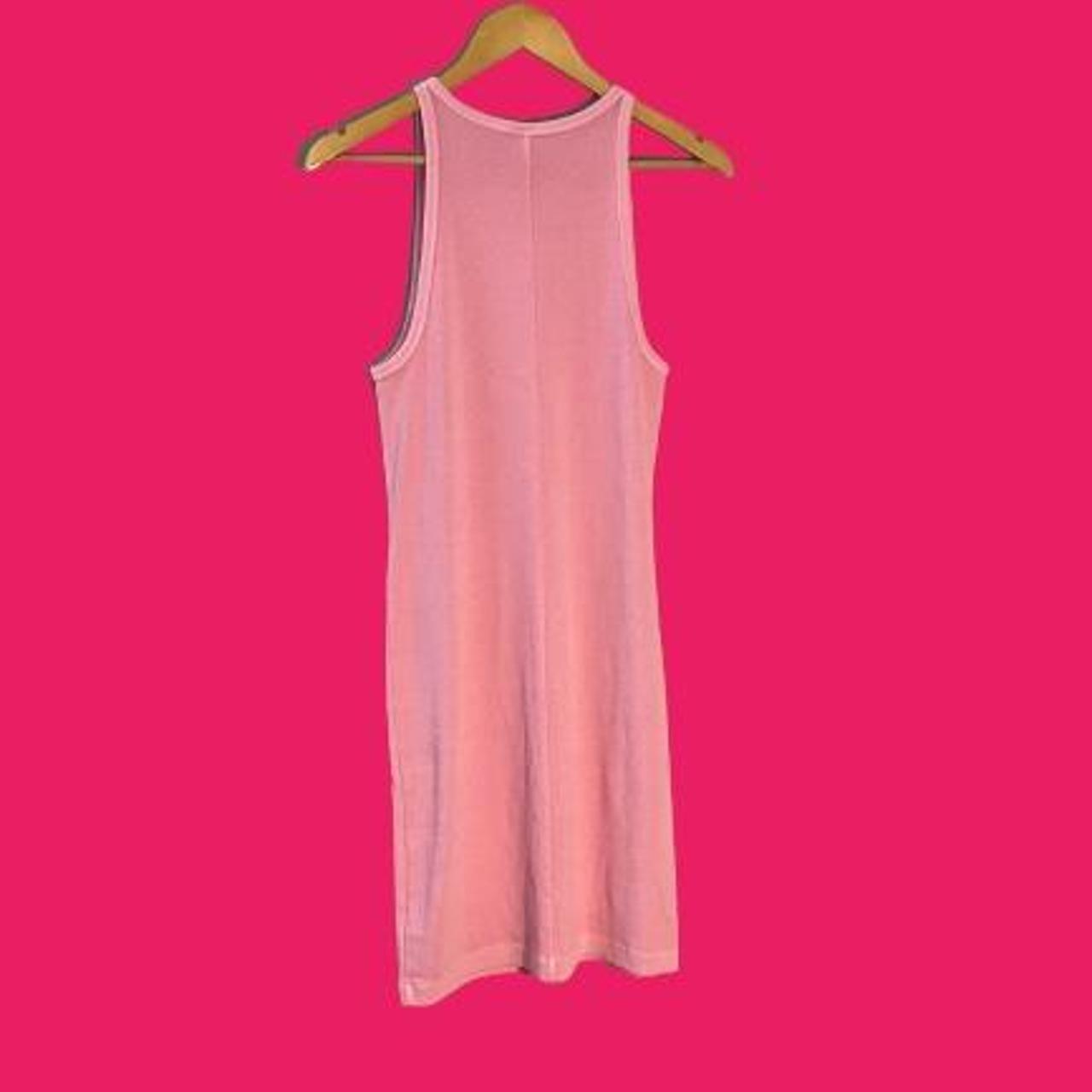 Pink Medium Sleeveless Tank Dress - Size Medium -... - Depop