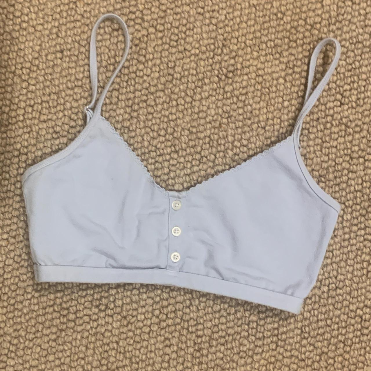 Adorable light blue bralette from Brandy... | Depop
