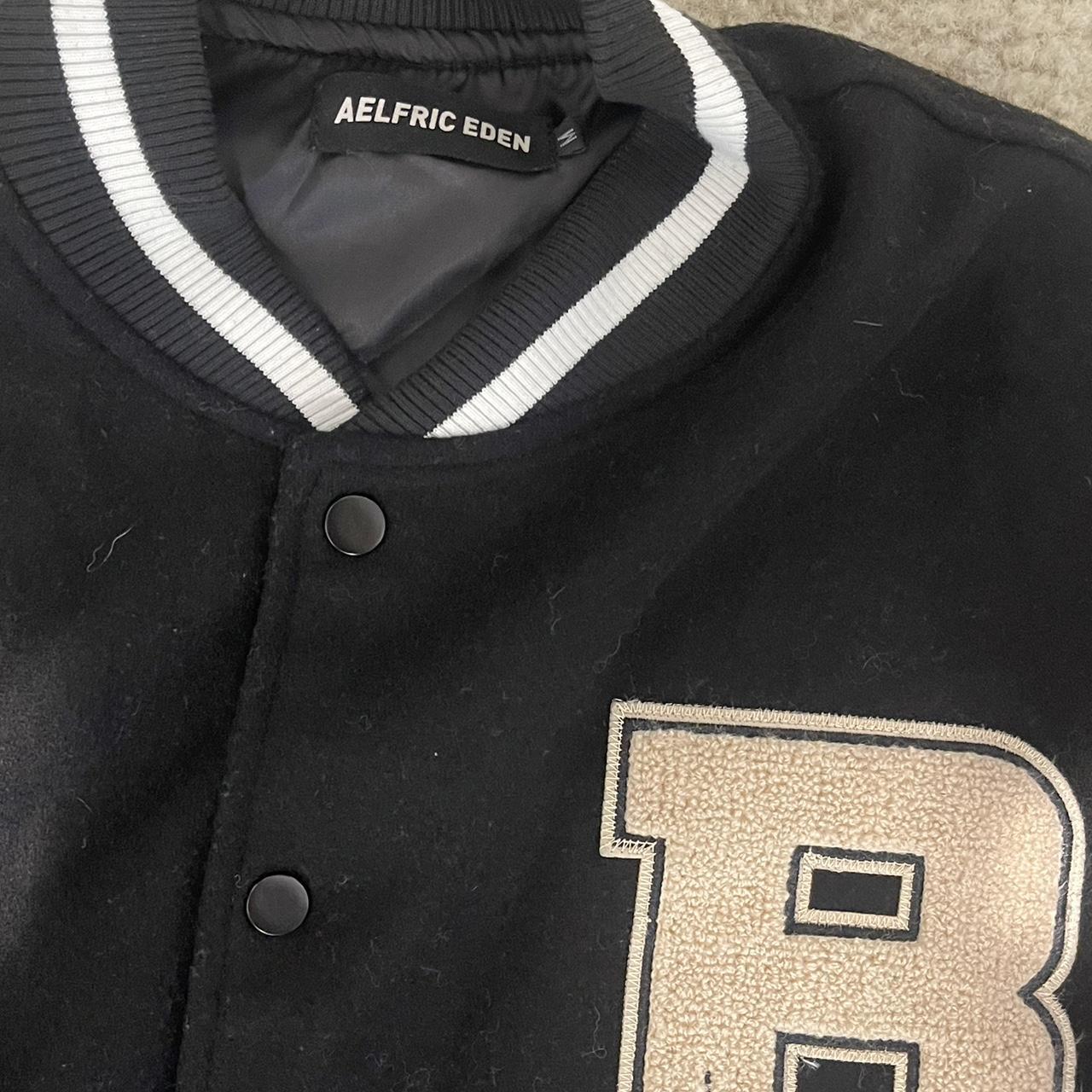 Aelfric Eden Bone Varsity Jacket -pay with... - Depop