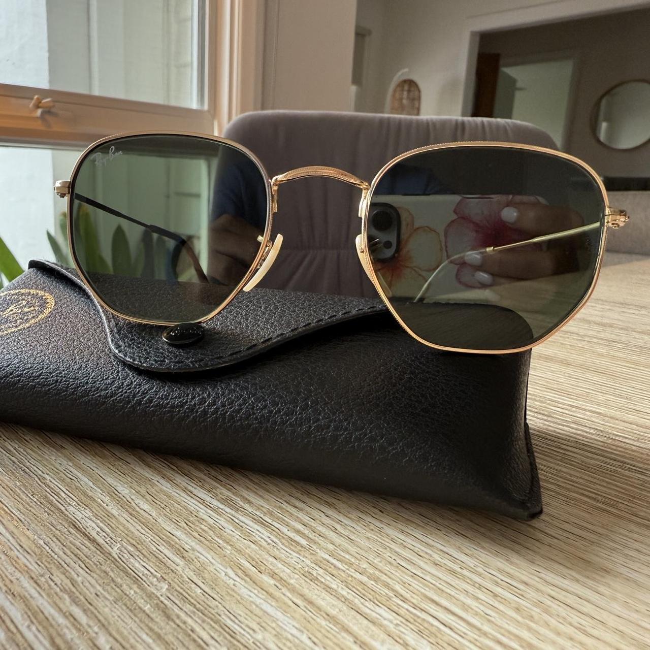 RAY BAN HEXAGONAL Sunglasses - FRAME: Polished... | Depop