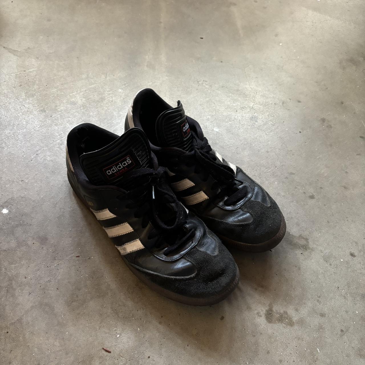 Adidas Sambas Black Colorway Size 10 A lot of life... - Depop