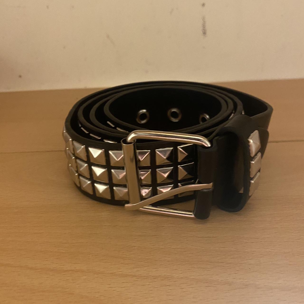 Y2k studded belt emo - Depop