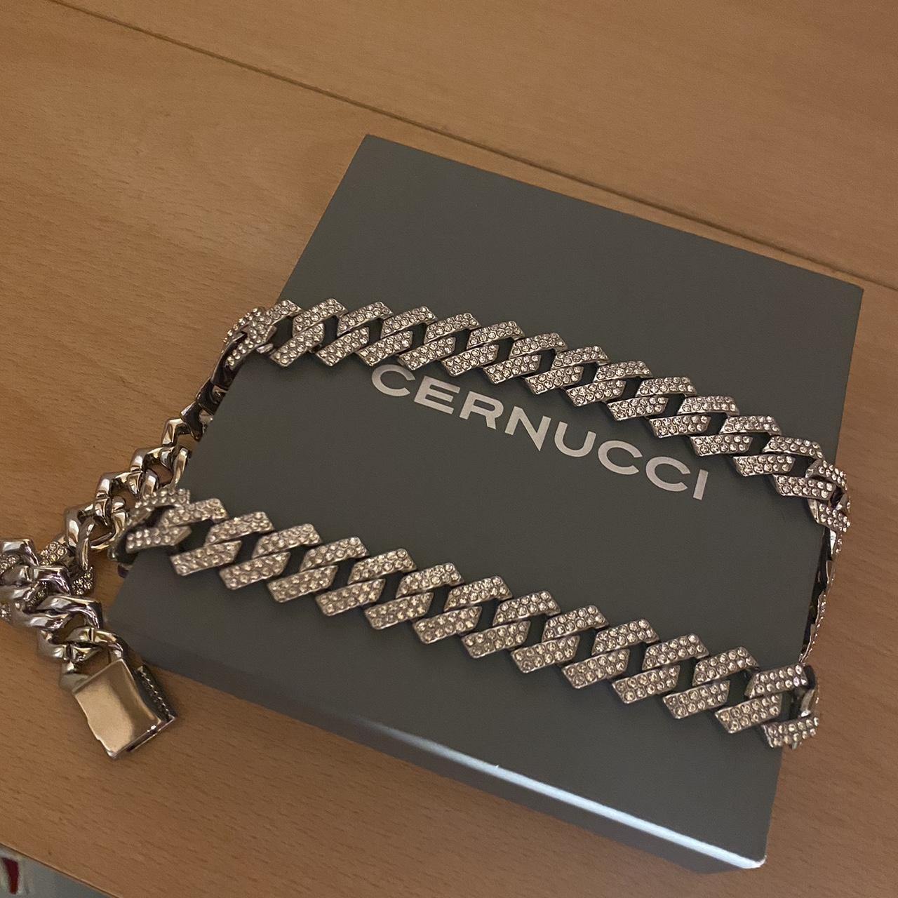 Cernucci iced out Cuban chain - Depop