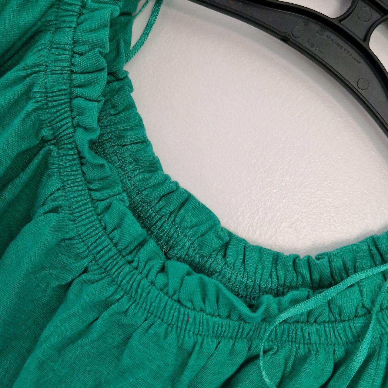Nutmeg off the shoulder green top size 14 New with tags - Depop